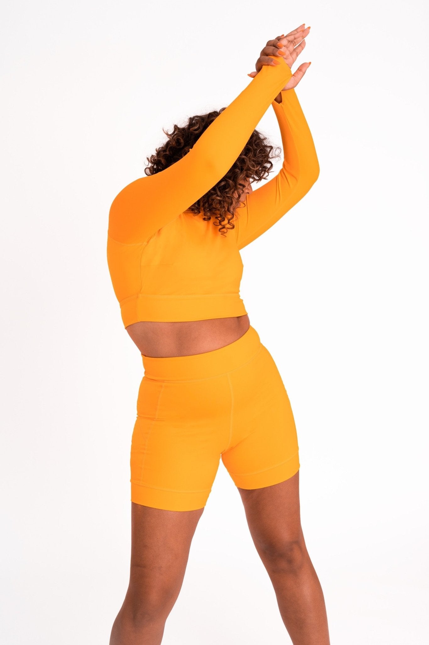 Alyssa Women's Mid Swim Short | Golden Hour – SHEILA