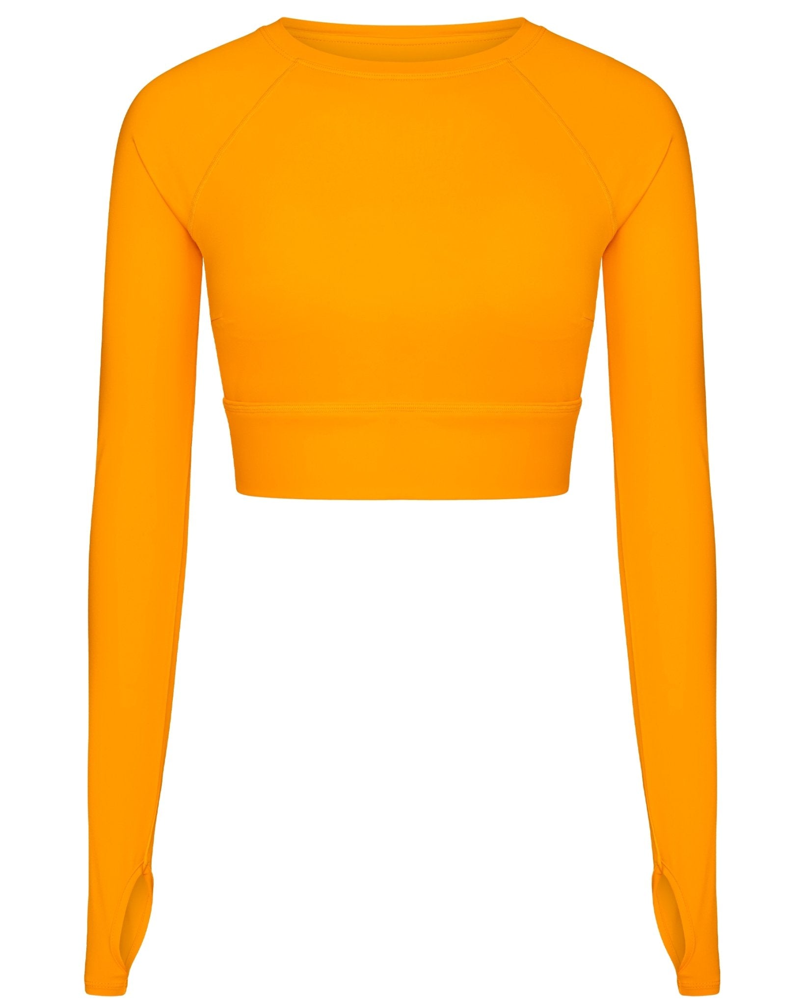Ash Cropped Women's Rash Vest | Golden Hour | UPF 50+ | SHEILA