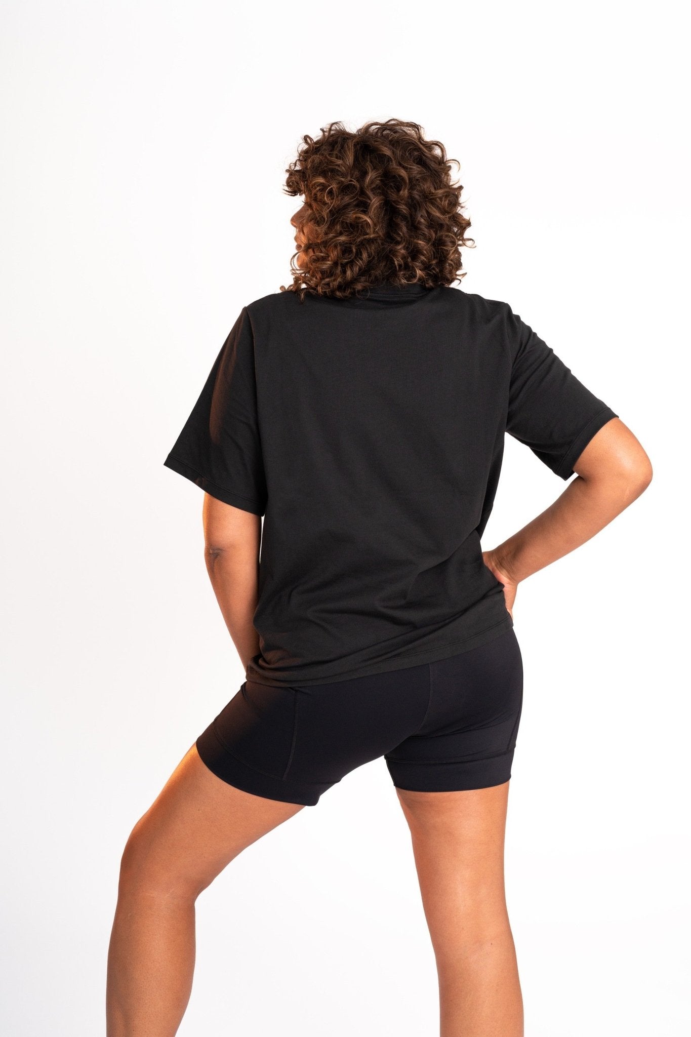 Sheila Logo Tee | Black Sand |100% Cotton | SHEILA